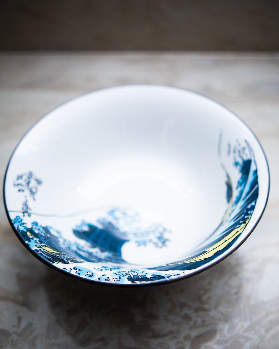 Ramen Bowl - The Great Wave Off Kanagawa by Katsushika Hokusai – SAKE ...